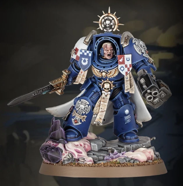 SPACE MARINE CAPTAIN in Terminator Armour - Warhammer 40k Leviathan $24 ...