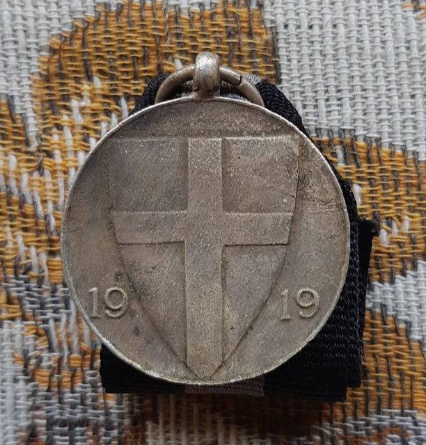 WW1 GERMAN FREIKORPS 1919 - Memorial Medal of the Iron Division - Awalo ...
