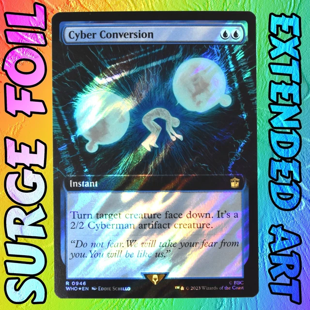 CYBER CONVERSION [EXTENDED] [Surge Foil] 0946 | Magic The Gathering ...