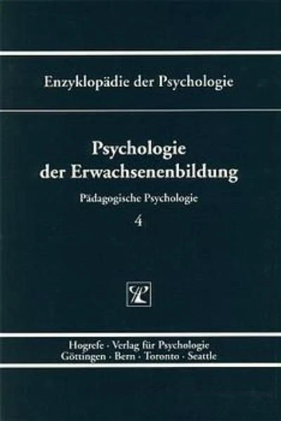 PSYCHOLOGIE DER ERWACHSENENBILDUNG Weinert, Franz E. und Heinz Mandl: £96.55 - PicClick UK