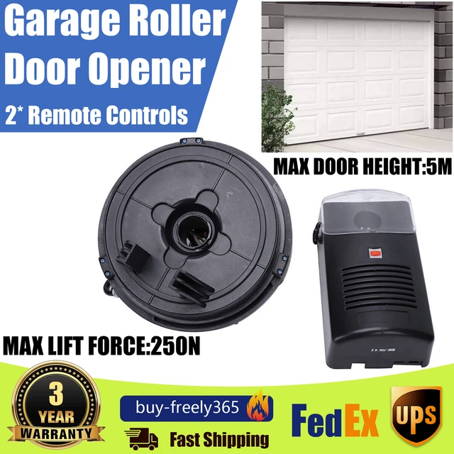 ELECTRIC GARAGE ROLL Up Roller Door Opener Motor Remote Control ...