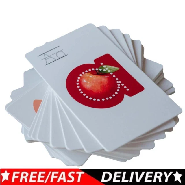 ALPHABET PICTURE MNEMONIC Cards ABC Flashcards ABC Letter Flash Cards ...