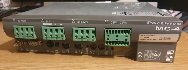 SERVO DRIVE SCHNEIDER Electric MC-4/11/03/400 PacDrive MC-4 HW:E0N603 £ ...