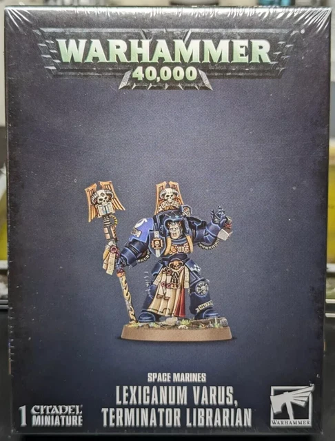 LEXICANUM VARUS TERMINATOR Librarian BNIB New GW Warhammer 40k Space ...