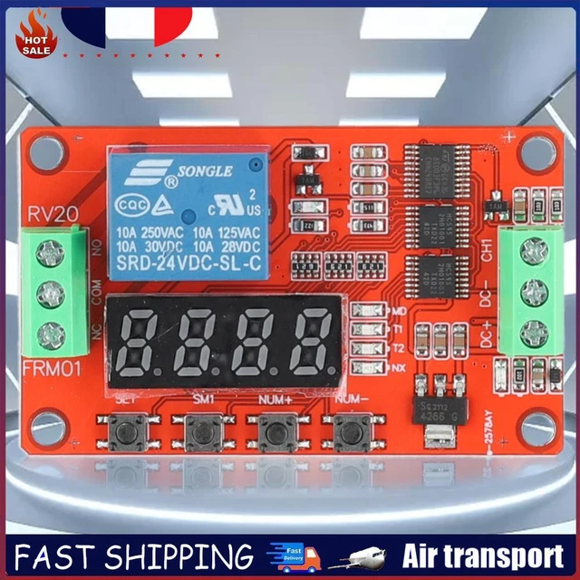 # FRM01 INFINITE Loop Relay Module 1CH Automation Delay Loop Module (24v) EUR 6,47 - PicClick FR