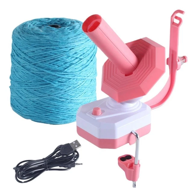 ELECTRIC YARN BALL Winder For Crocheting, Woolen Ball and Winding ...