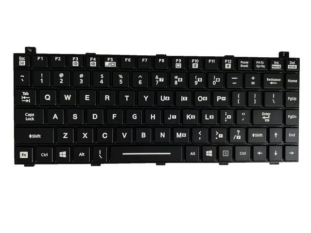 GETAC S410 SEMI Rugged Notebook Keyboard US layout for G4 G5 G6 £99.99 ...