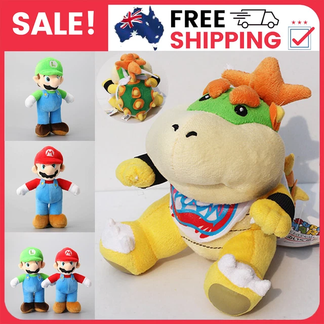 SUPER MARIO BROS Bowser Jr. Koopa Stuffed Plush Doll Soft Toys Gift For Kid Baby EUR 12,44 ...