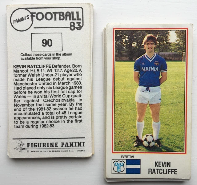 PANINI FOOTBALL 83 Stickers - Complete Your Collection (£1 Per Sticker ...