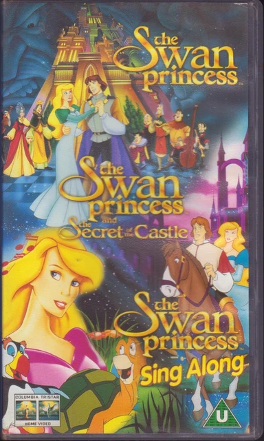 THE SWAN PRINCESS VHS Tapes Triple Feature Film Bundle Box Set £12.90 ...