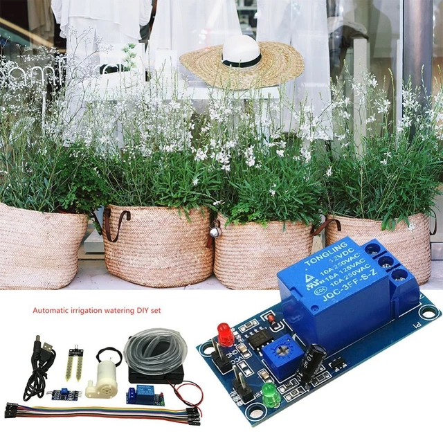SOIL MOISTURE SENSOR Pump Kits Automatic Watering Module Irrigation ...