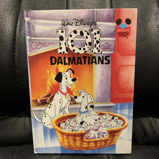 DISNEY'S WONDERFUL WORLD of Reading Hardback, 101 Dalmatians, Gloss ...