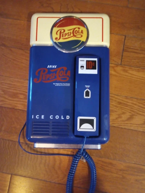 VINTAGE MATRIX PEPSI-COLA Lighted Santa Vending Machine Multi-Action ...