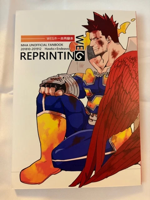 ENDHAWKS BL 106P My Hero Academia Doujinshi MHA Hawks x Endeavor Yaoi ...