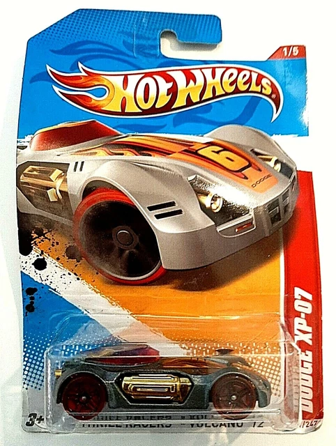 HOT WHEELS THRILL Racers Volcano '12 Dodge XP-07 neuf dans son ...