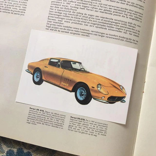 CLASSIC CAR VINTAGE Retro Picture Book Additional Image £984.28 ...