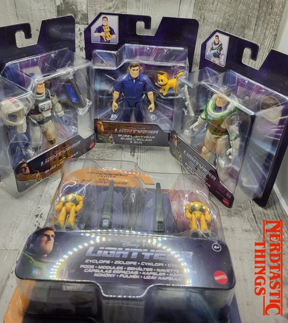 MATTEL DISNEY PIXAR Buzz Lightyear Cyclops 4er Set Neu OVP ...