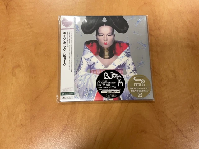 BJORK HOMOGENIC JAPAN SHM mini cd limited numbered edition sealed ...