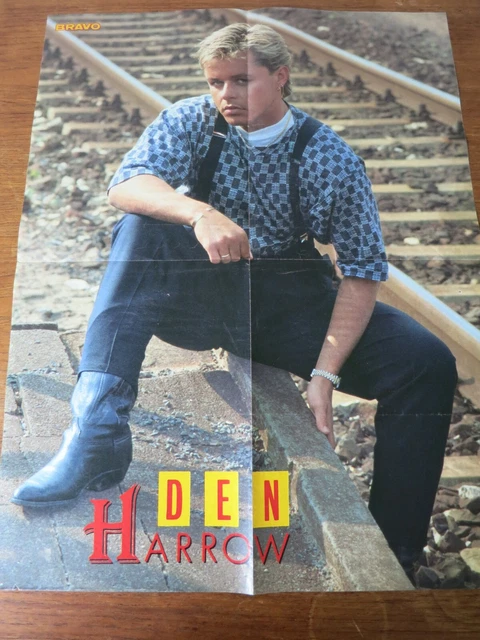 DEN HARROW / MADONNA Great 80s Poster Hard to Find Z176 EUR 7,03 ...