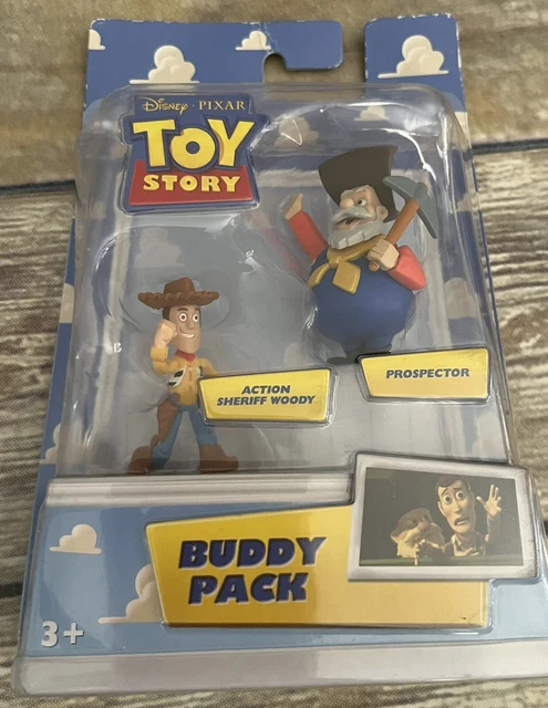 DISNEY TOY STORY Buddy Pack Figures Action Woody & Prospector R6769 $45 ...