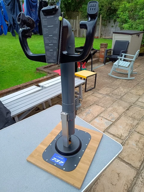 MOUNTED BOEING 737 Captains Yoke Control Column From EI-FFM (With Stick ...