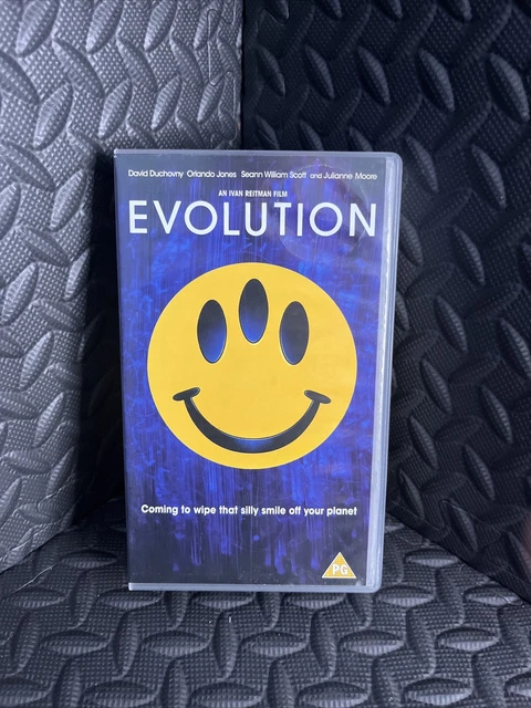 EVOLUTION VHS VIDEO Cassette 2001 (Dreamworks David Duchovny Julianne ...