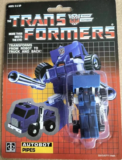 TRANSFORMERS G1 AUTOBOT Mini Bot Pipes Action Figure Toy New in Box EUR ...
