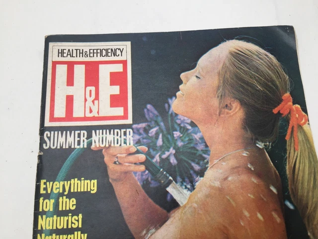 VINTAGE MAGAZINE. H & E. HEALTH & EFFICIENCY Summer 1973 £9.99 ...