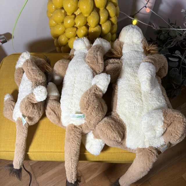 COLLECTIBLE TRIO OF Keeleco Eco-Friendly Lion Plush Toys - Sustainable ...