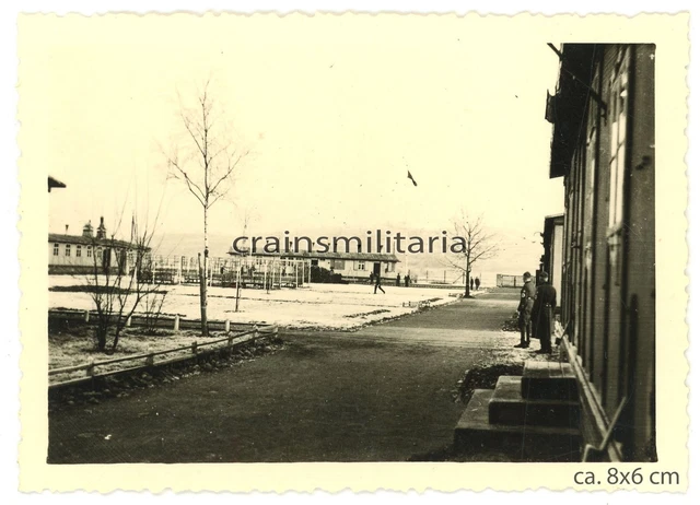 ORIG. FOTO PANORAMA Lager der RAD-Abteilung 1/340 in LAHR Dinglingen ...