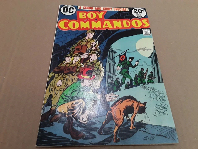 VINTAGE MILITARY COMIC Boy Commandos Vol 1 # 2 Nov Dec 1973 World War 2 Stories $18.98 - PicClick CA