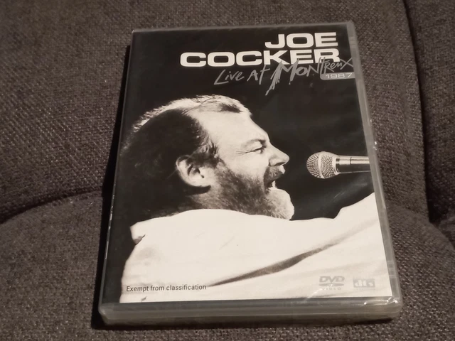 JOE COCKER LIVE at Montreux DVD 1987 R4 Australian Release New Sealed £ ...