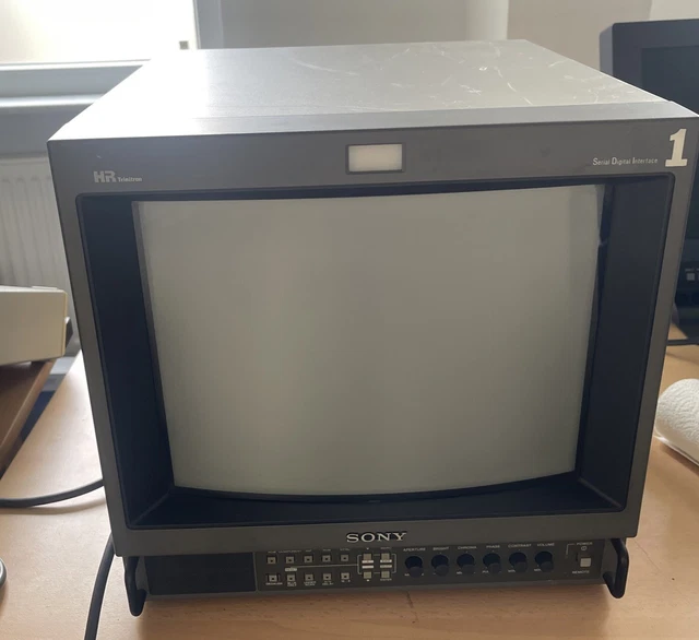 SONY BVM-14M4DE 14&&&& Inch Trinitron CRT Monitor Retro Gaming PAL SDI ...
