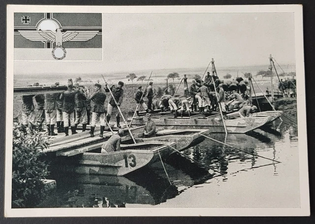 GERMAN THIRD REICH WW2 Original Postcard 'Unsere Wehrmacht' £31.92 ...