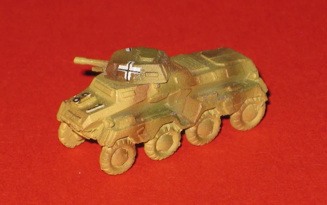 HEAVY 8-WHEEL ARMORED Scout Car (SdKfz 231), Mercator 1202, Metal, 1: ...