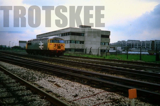35MM SLIDE BR British Rail Diesel Loco 56060 Class 56 1986 Beeston ...
