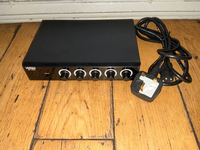 VISION AV-1600 AMPLIFIER 50W RMS 2 Channel Black £24.61 - PicClick UK