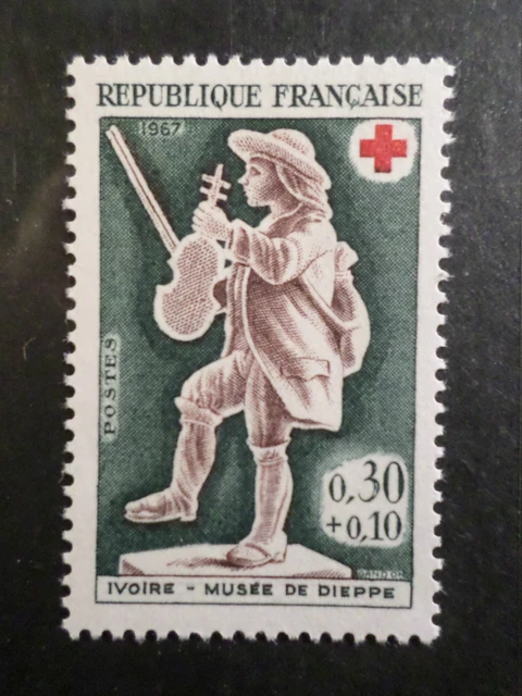 FRANCE 1967, STAMP 1541, Cross Red, Fiddling New £1.97 - PicClick UK