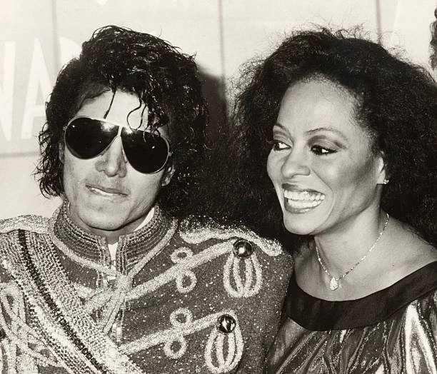 1984 DIANA ROSS, MICHAEL Jackson At Ama Music Awards Old Photo 3 $9.00 ...