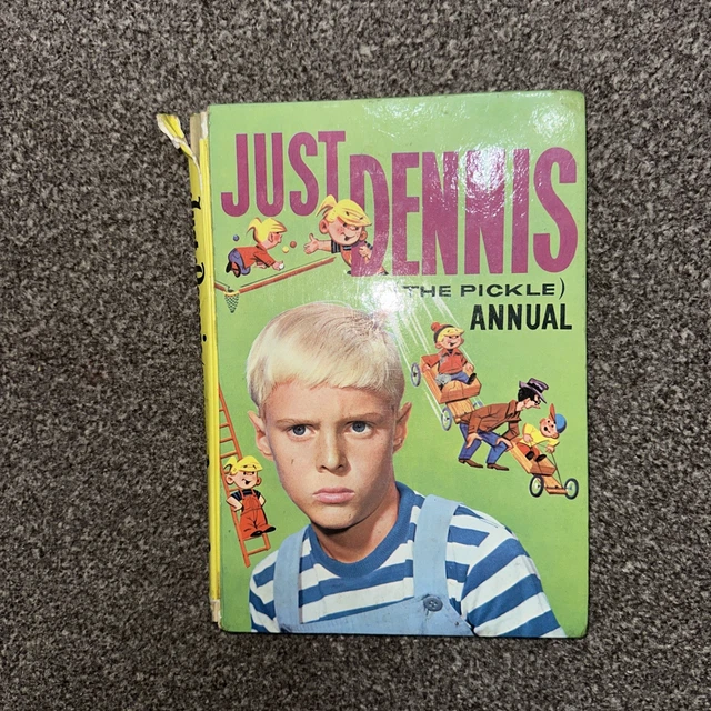JUST DENNIS ( The Pickle ) Annual 1962 / 1963 Book Retro £6.51 - PicClick UK