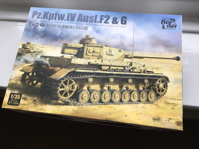 BORDER MODELS BT001 Pz.kpfw. IV Ausf. G Mid/Late - 2 in 1 1:35 Plastic ...
