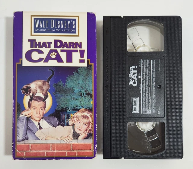 THAT DARN CAT! VHS Comedy Family Movie Walt Disney's Studio Film ...