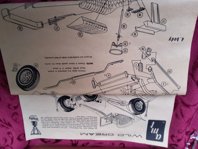 RARE AMT 1/25 Grand National Winners Wild Dream & King "T" Model Kits ...