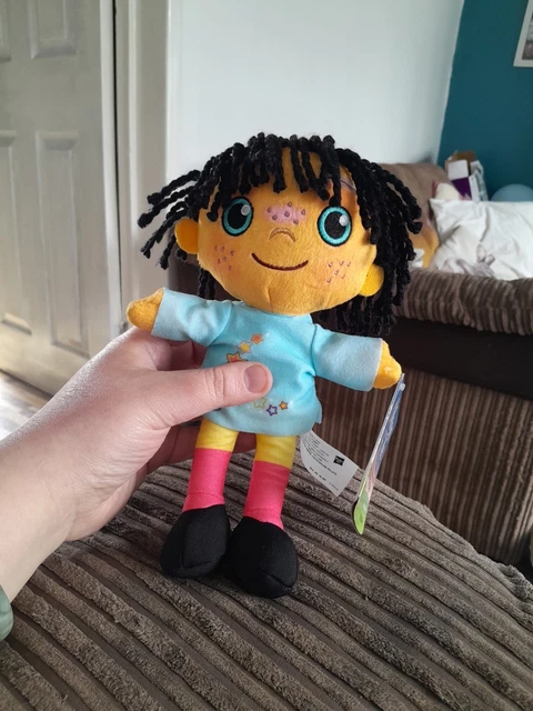 HASBRO CBEEBIES MOON and Me Pepi Nana Plush Soft Toy Kids TV Show New ...