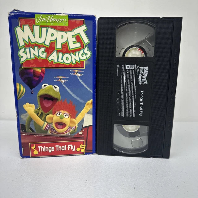 JIM HENSONS VIDEO Muppet Sing Alongs: Things That Fly (VHS, 1996) £11. ...