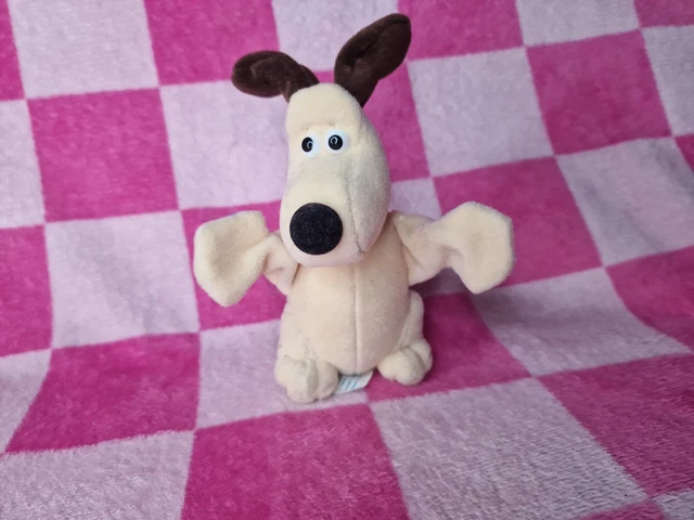 1989 WALLACE AND Gromit GROMIT finger puppet 5.5" soft toy, Born To ...