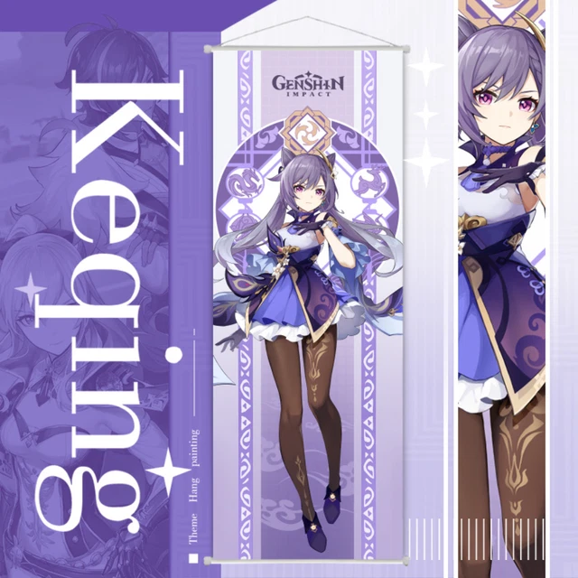 GENSHIN IMPACT KEQING Poster Anime Collection Art Otaku Gifts Wall ...