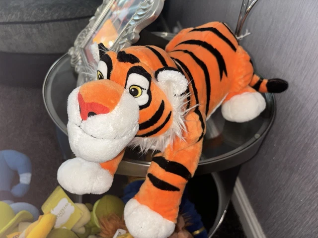 DISNEY DISNEYLAND PARIS Aladdin Rajah Tiger Plush Stuffed Animal Soft ...