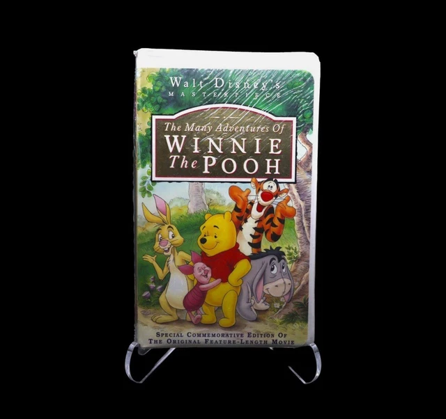 WALT DISNEY’S MASTERPIECE Sealed VHS - The Many Adventures of Winnie ...