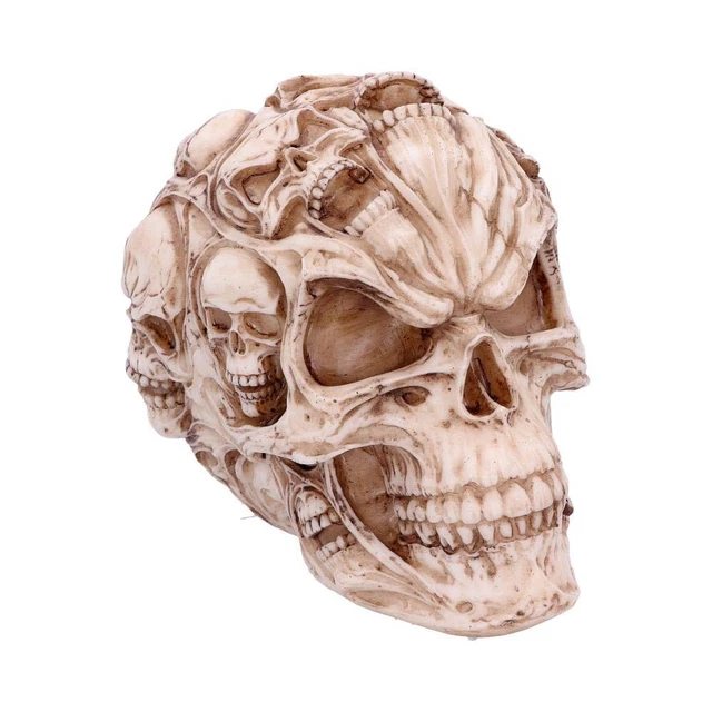 NEMESIS NOW JAMES Ryman - Calaveras de Marfil (18 cm) 18 cm Calaveras ...